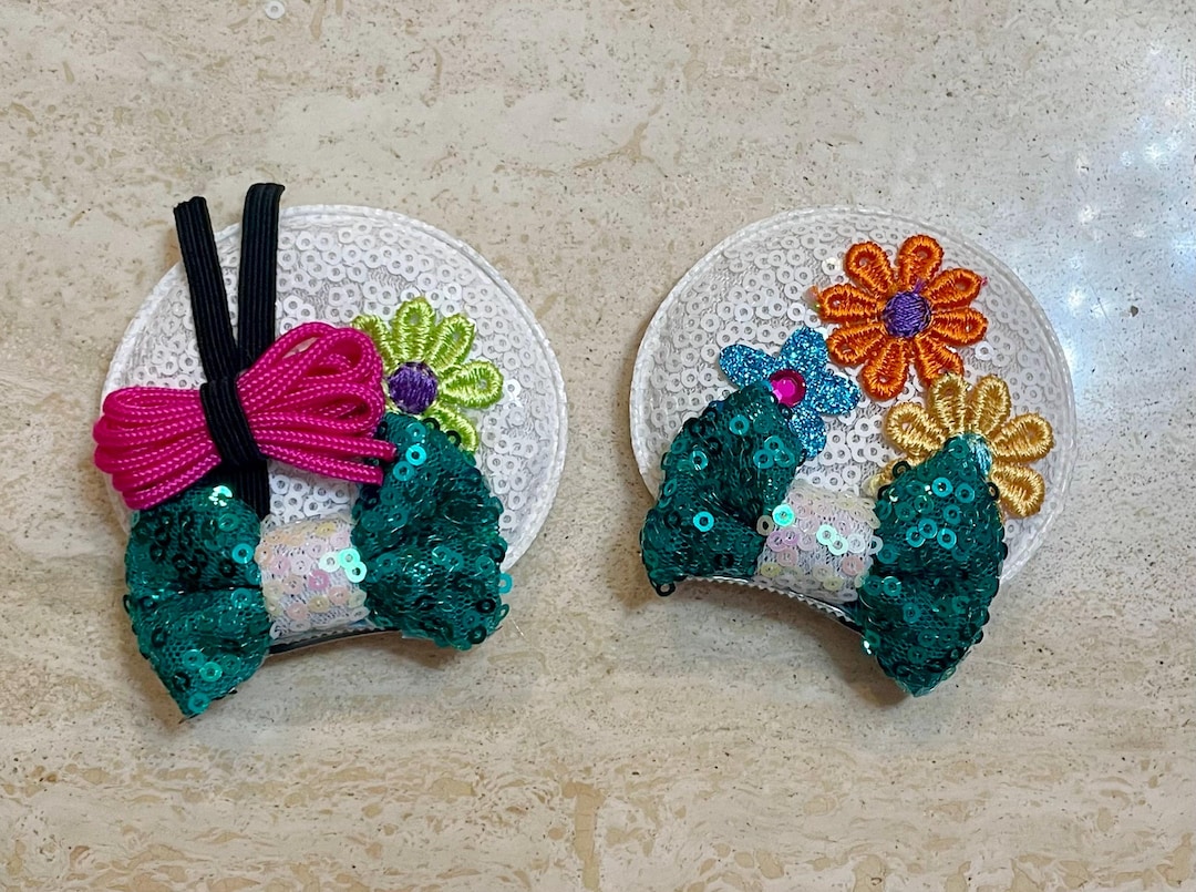 ENCANTO Inspired Mickey / Minnie Ears Hair Clips. Matching Ears ...