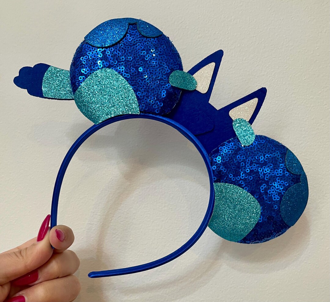 BLUEY Inspired Mickey / Minnie Mouse Ears Headband. - Etsy
