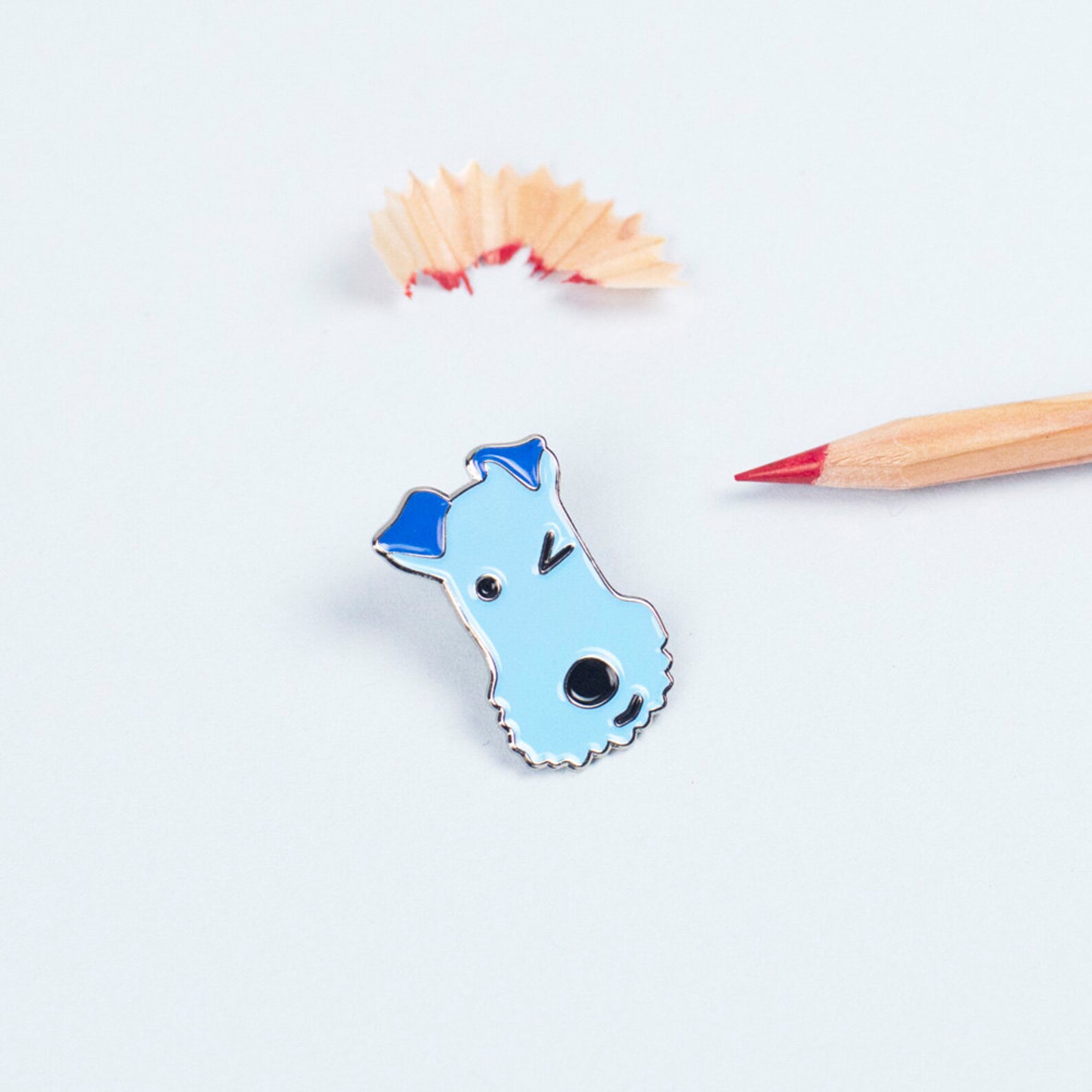 Dog Enamel Lapel Pin Enamel Pin Dog brooch Dog Pin Terrier | Etsy