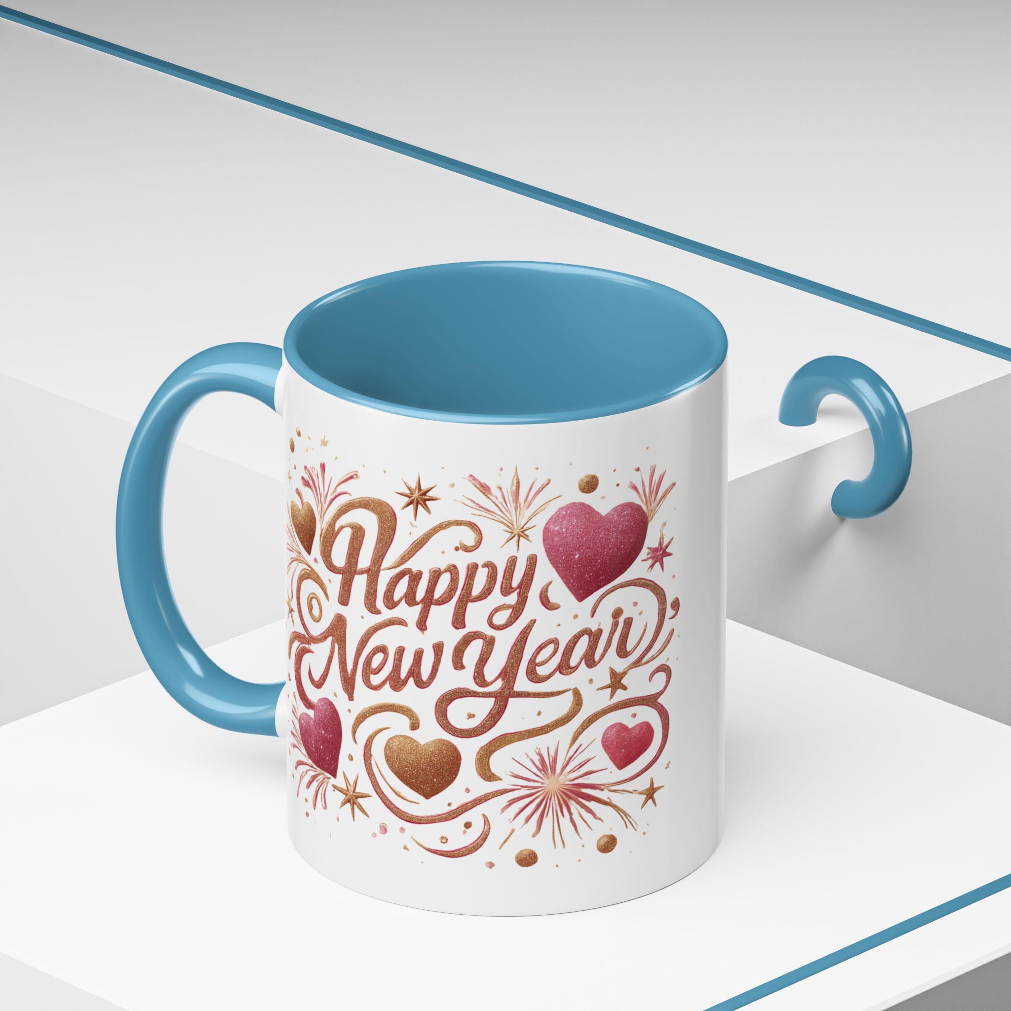 Happy New Year Mug, Festive Holiday Drinkware - Etsy