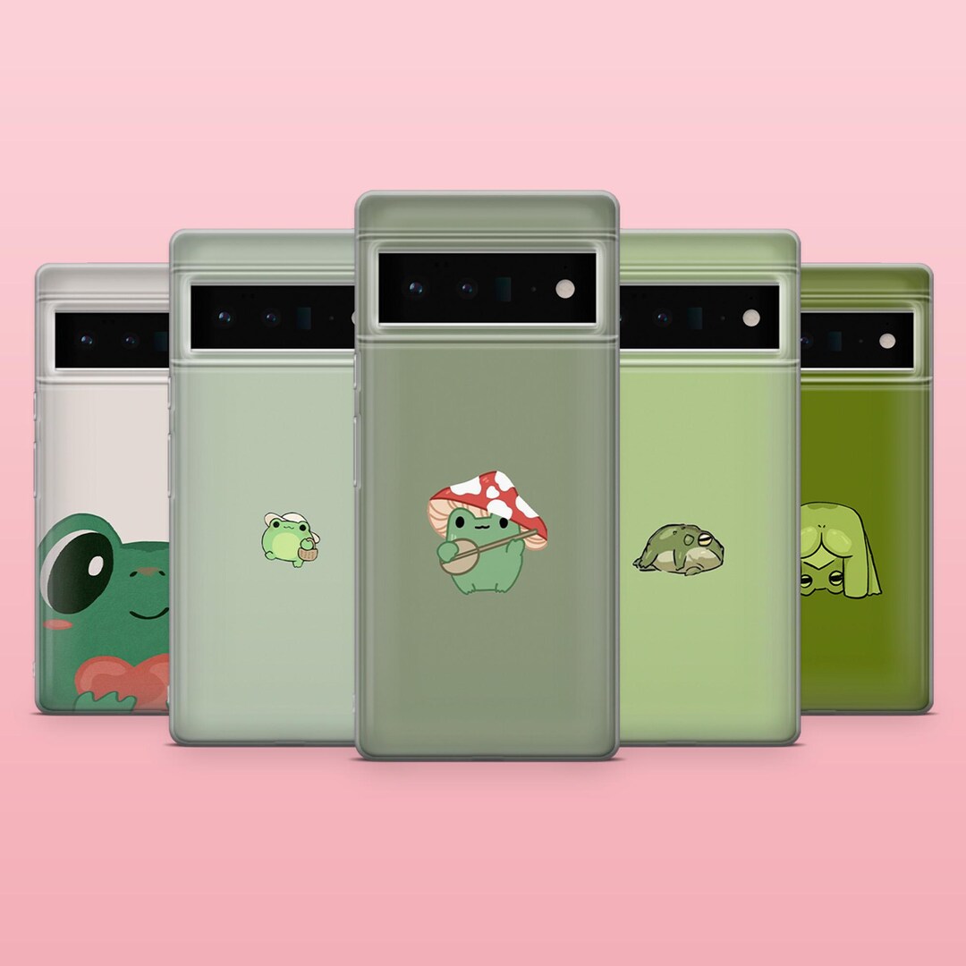Green Frog Phone Case Funny Toad Animal Meme Cover for Google Pixel 9 ...