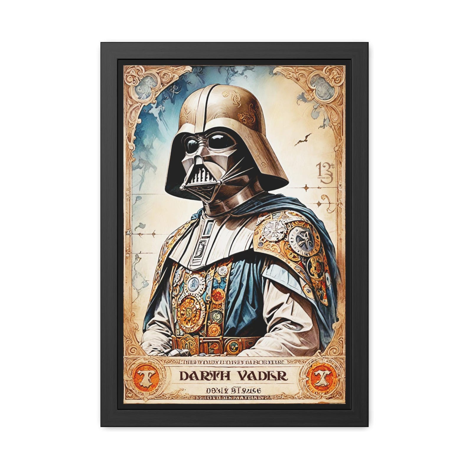 DARTH VADER POSTER - Digital Art Print, Wall Art, Digital Download ...