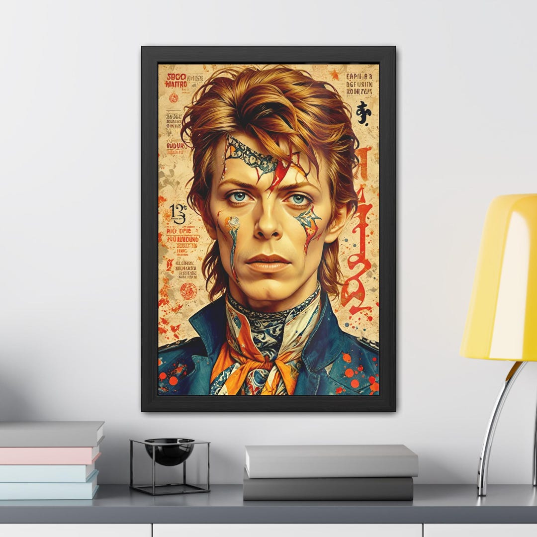 David Bowie Poster - Digital Art Print, Wall Art, Digital Download ...