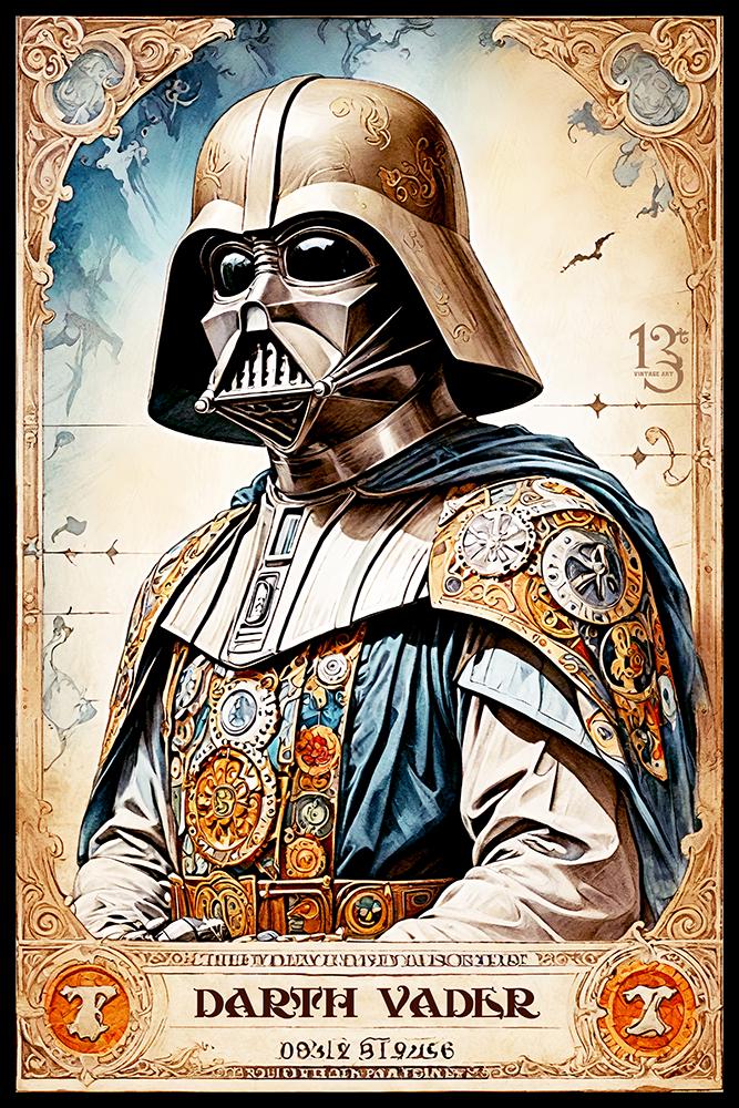 DARTH VADER POSTER - Digital Art Print, Wall Art, Digital Download ...