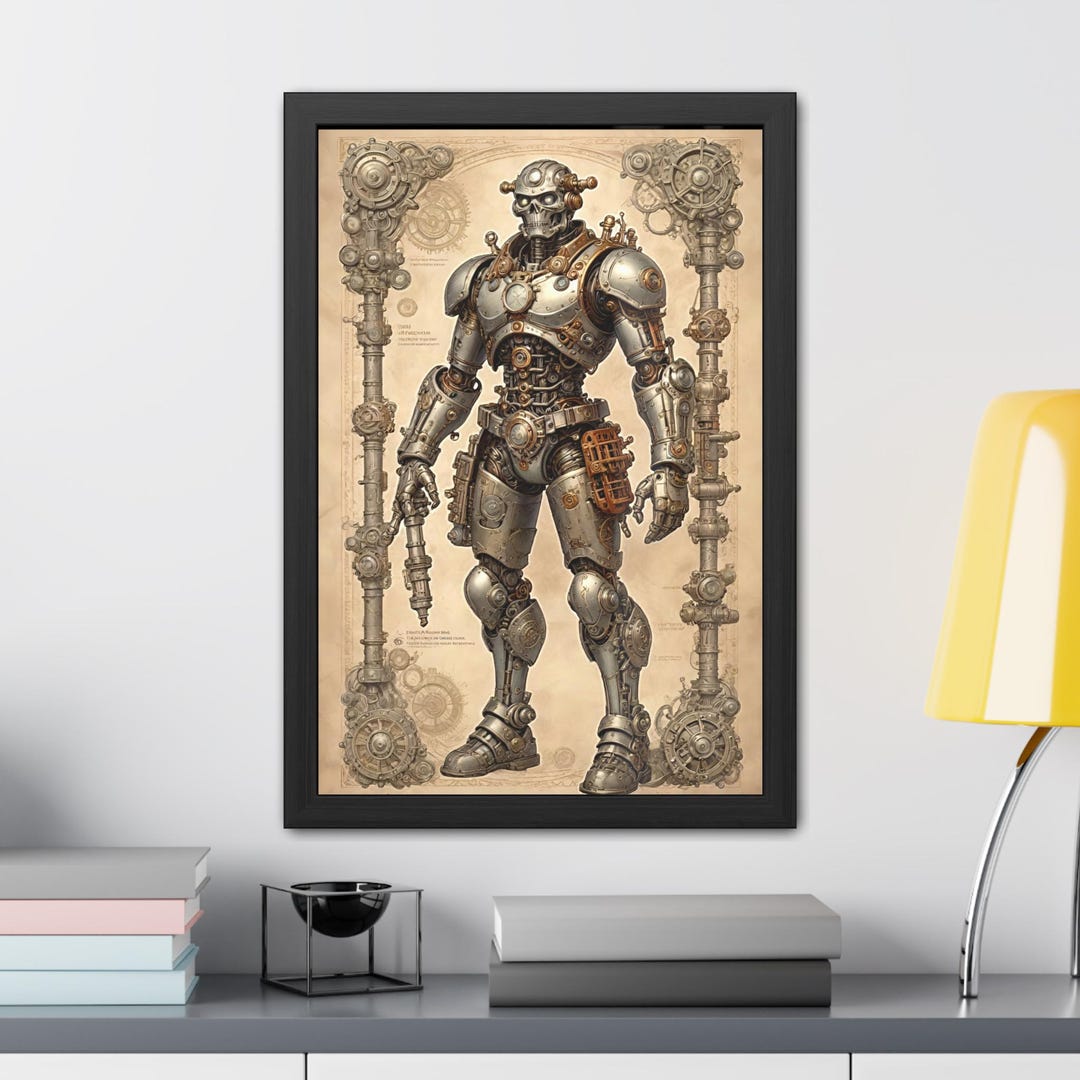 Cyborg Killer Poster Digital Art Print, Wall Art, Digital Download ...