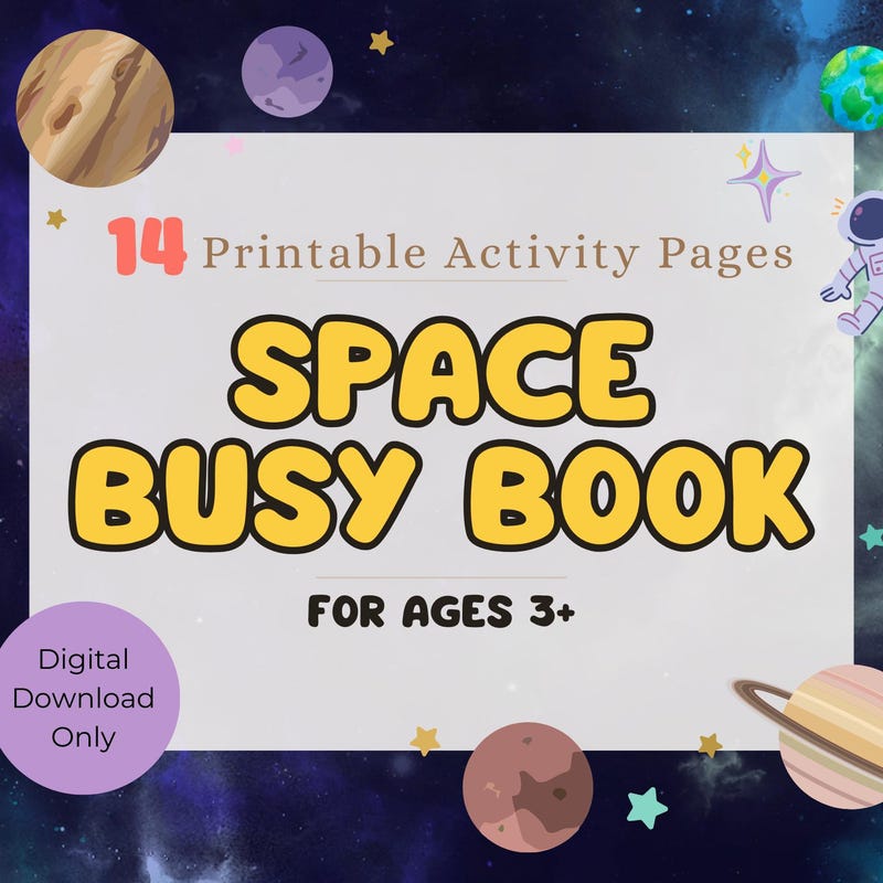 Space Busy Board - Etsy