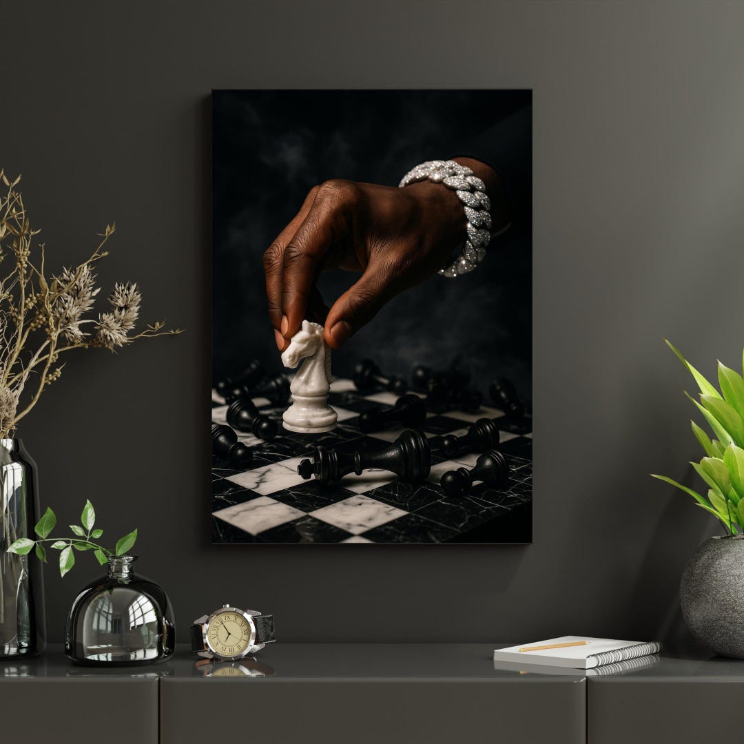 Luxury Hands – Diamond Checkmate (digital Download Printable Art) - Etsy