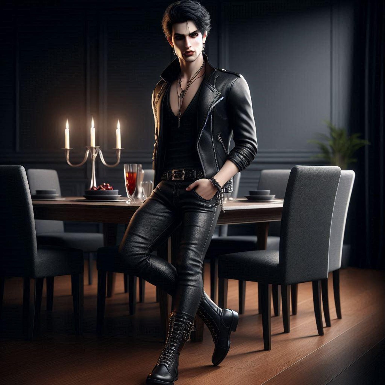 Spirit Companion Vampire Gay Dark Arts Black Magic Illusions ...