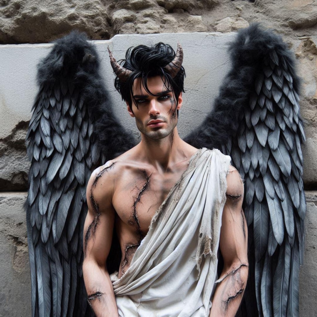 Spirit Companion Fallen Angel Part Demon/part Angel Physical ...