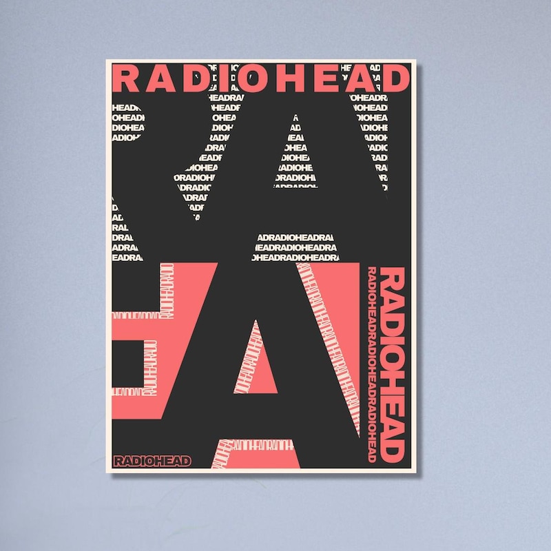 Radiohead Poster - Etsy