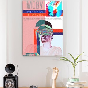 Moby Poster and Wall Art/ Gift Idea - Etsy