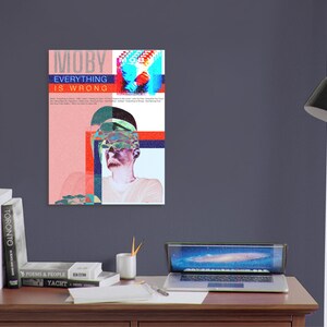 Moby Poster and Wall Art/ Gift Idea - Etsy