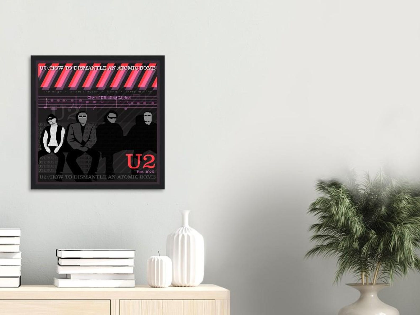 Limited Edition U2 Poster and Wall Art/ Gift Idea - Etsy