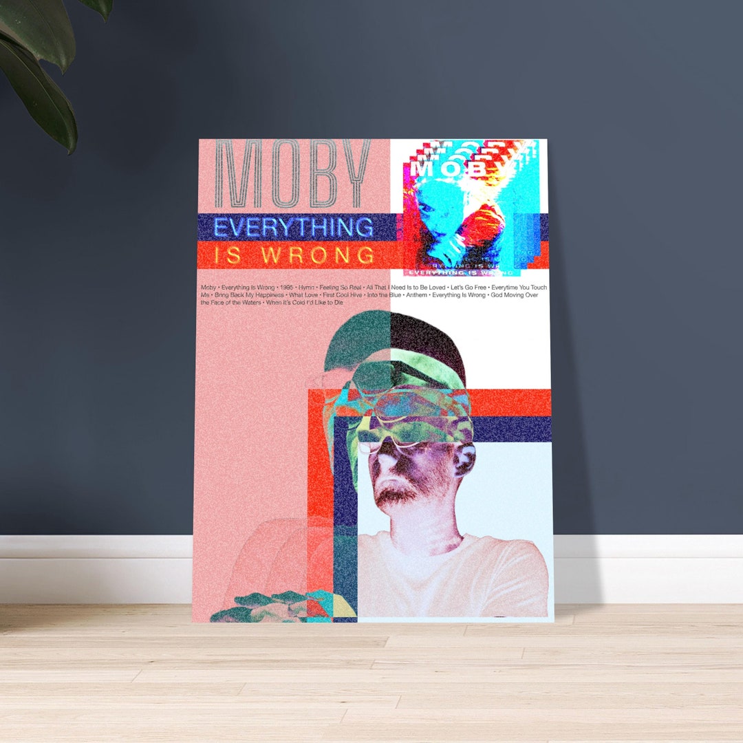 Moby Poster and Wall Art/ Gift Idea - Etsy