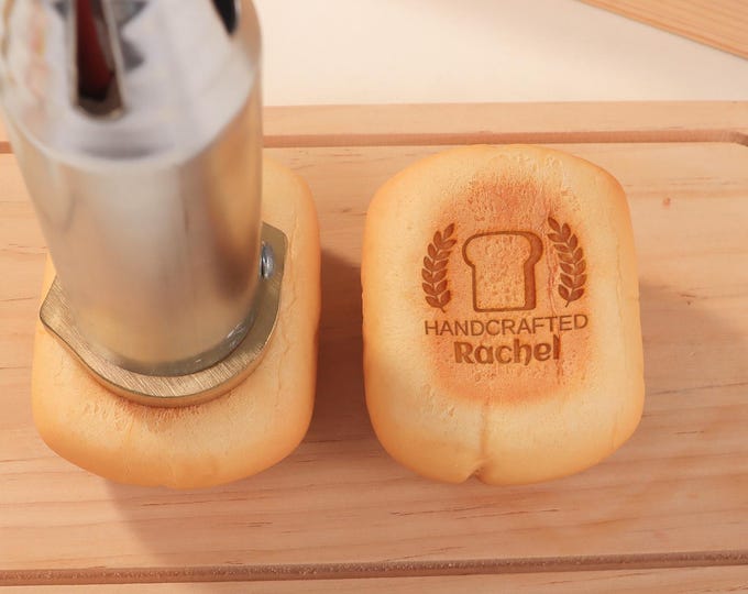 Personalized Sourdough Bread Stamp: Custom Logo Branding Iron, Bakers ...