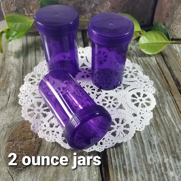 Purple Jars - Etsy