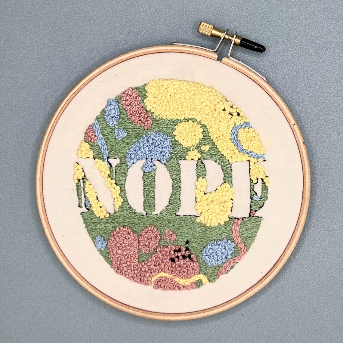 Nope Downloadable PDF Embroidery Pattern - Etsy