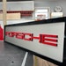 Porsche Wall Sign Sculpture Porsche Letter Dibond Metal Sculpture ...