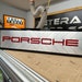 Porsche Wall Sign Sculpture Porsche Letter Dibond Metal Sculpture ...