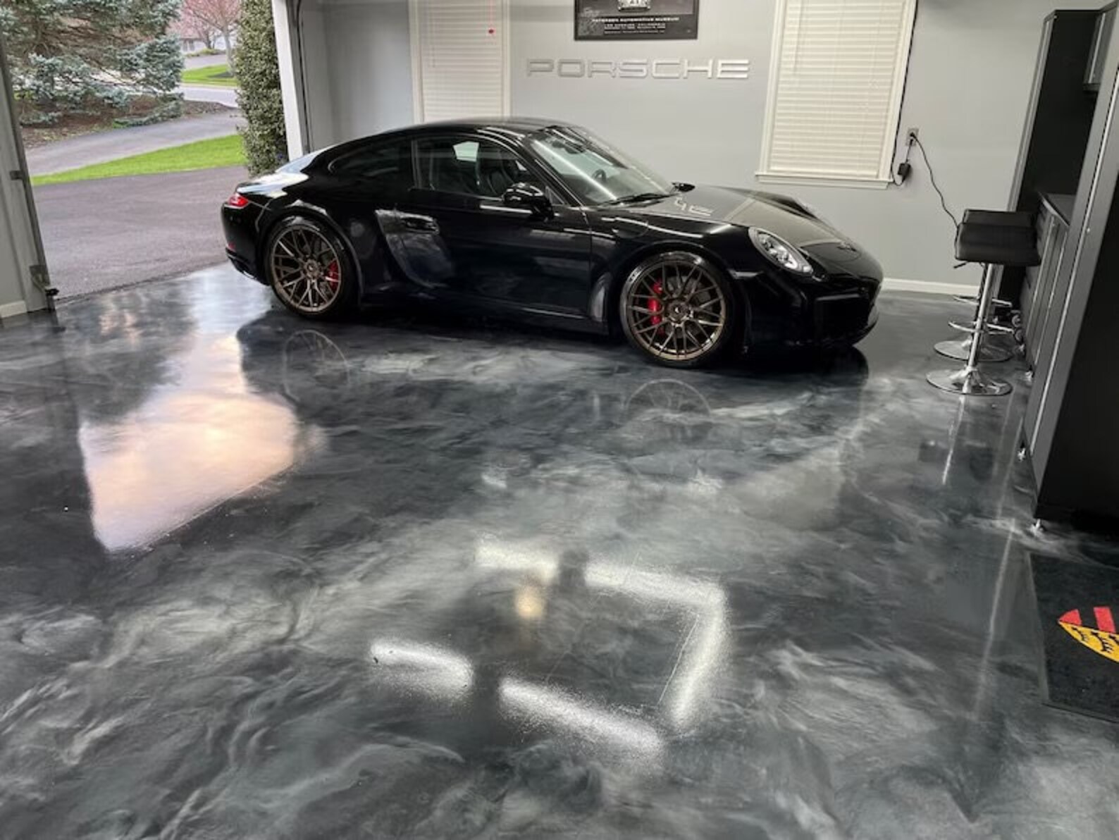 Porsche GT2 RS Metal Wall Sign Set XL Size Made in Germany Garage ...