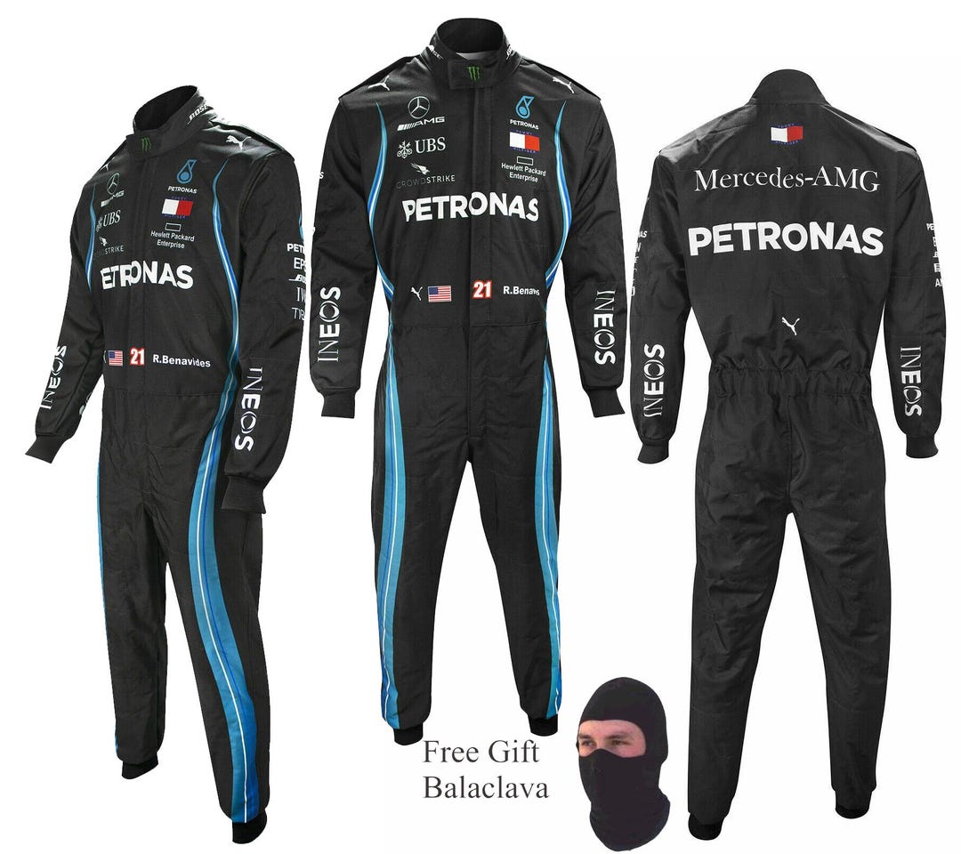 Go Karting Suit Petronas Mercedes F1 Race Suit Replica 2022 Suit F1 ...