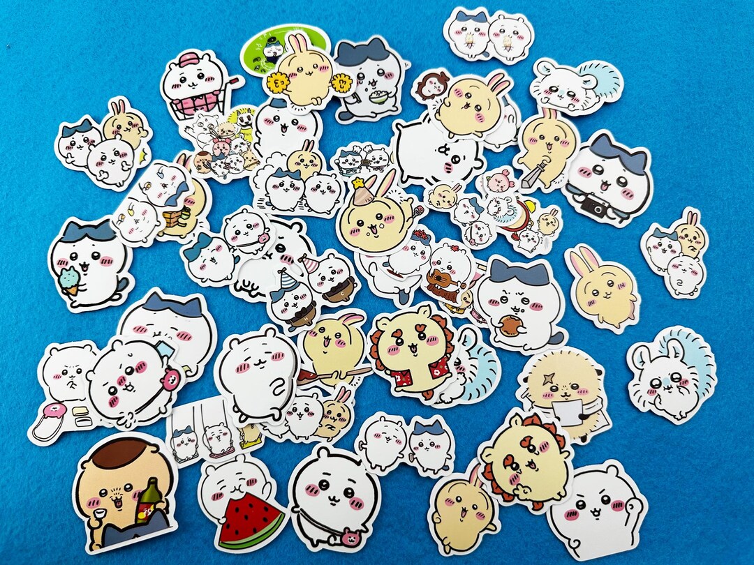 50 Sheets Chiikawa Sticker Pack-chiikawa Stickers-luggage Stickers ...