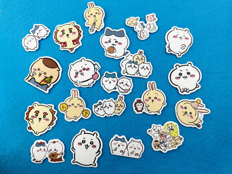 50 Sheets Chikawa Sticker Pack-chiikawa Stickers-luggage Stickers ...