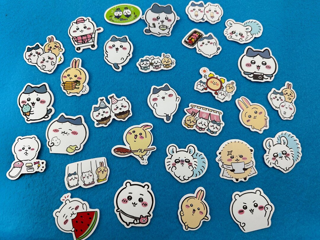 50 Sheets Chiikawa Sticker Pack-chiikawa Stickers-luggage Stickers ...