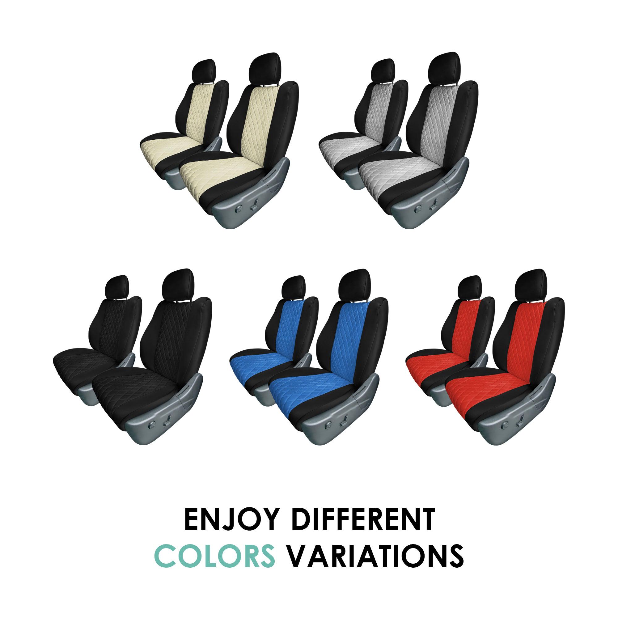Jeep Grand Cherokee 2011 -2021 - Front Set Seat Covers - Black ...