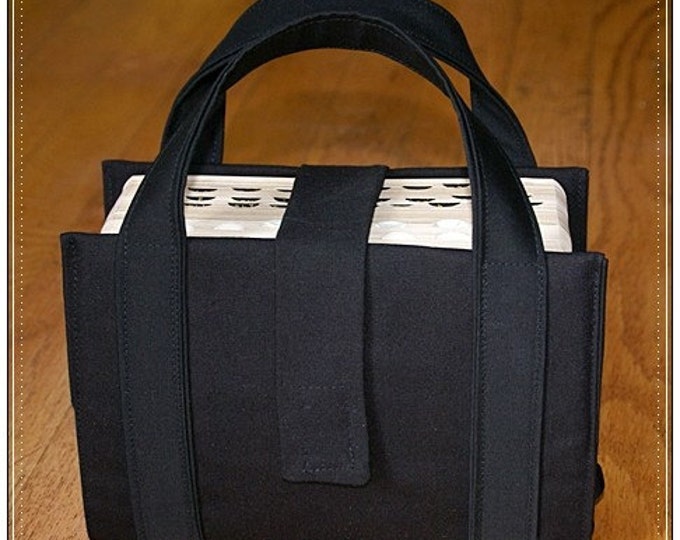 LDS Standard QUAD Scripture Cover With Handles BLACK - Etsy