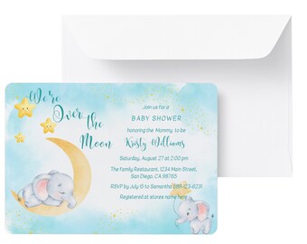 Custom Baby Shower Invitations - Etsy