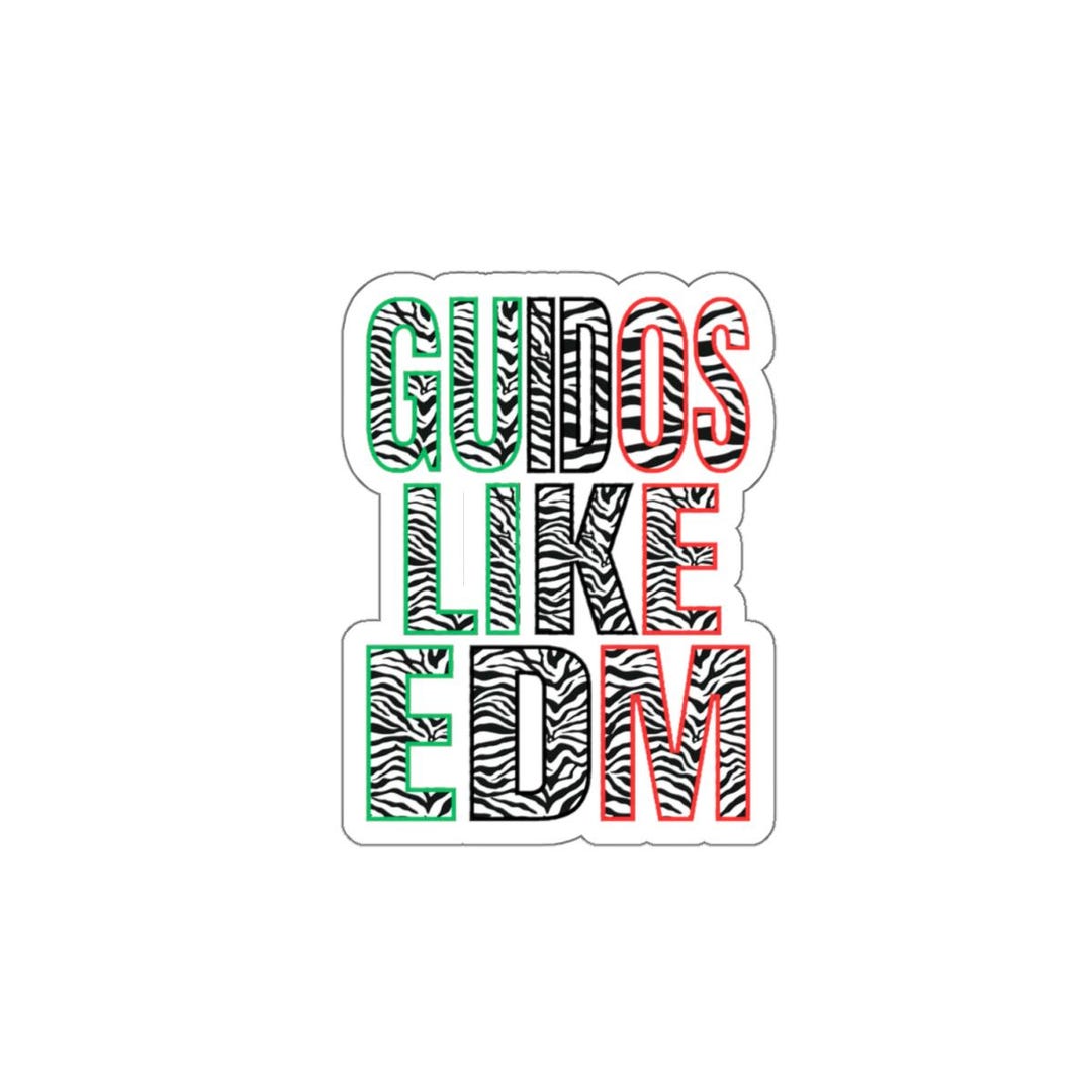 Guidos Like EDM Y2K Sticker| House Music Sticker, Tech House Sticker ...