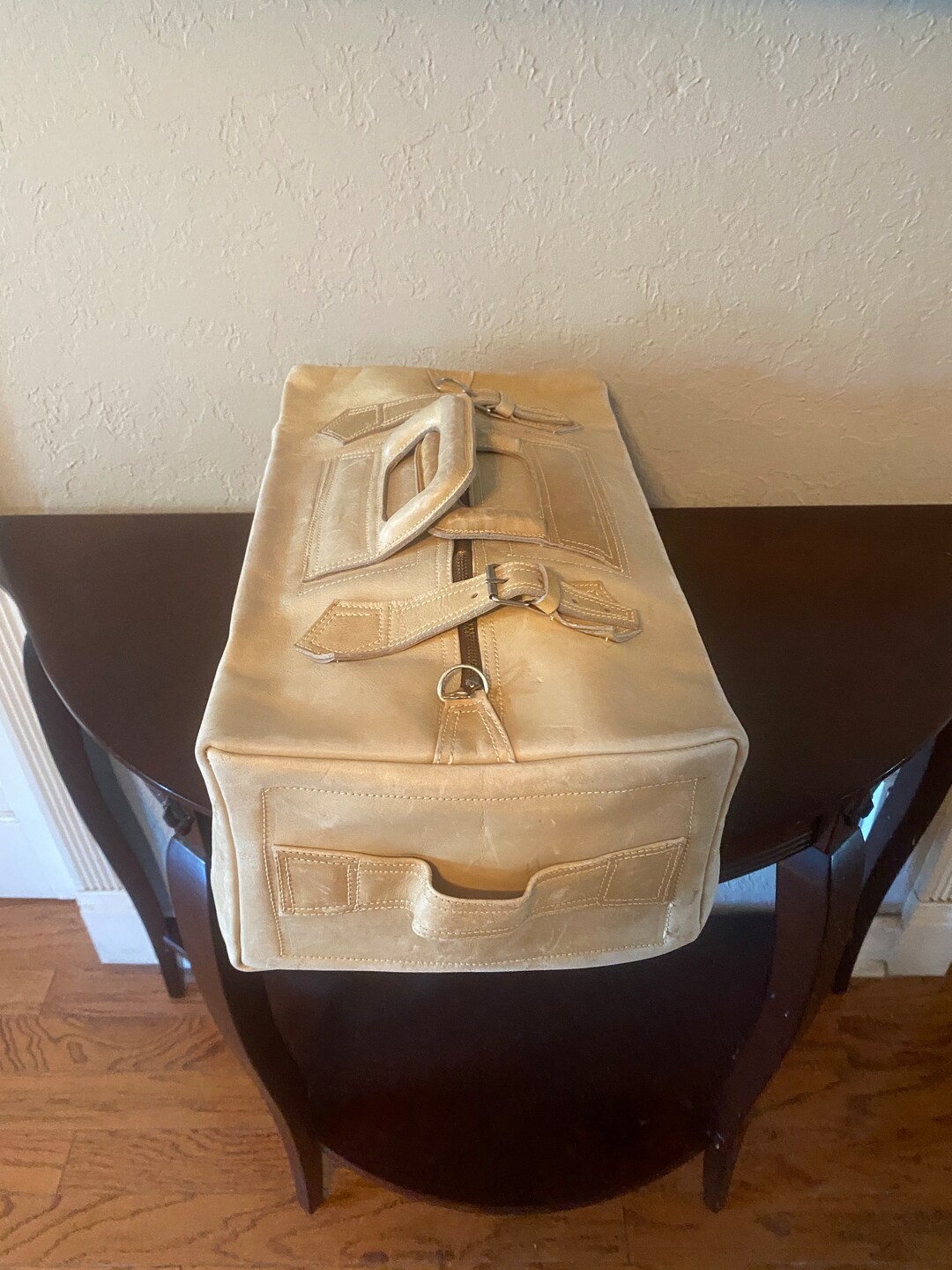 Vintage 60's Leather L & L Leader Luggage Excellent Vintage Condition ...