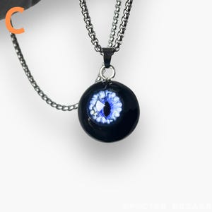 Handcrafted Resin Eyeball Jewelry, Sweet Eyeball Pendant, Gothic Charm ...