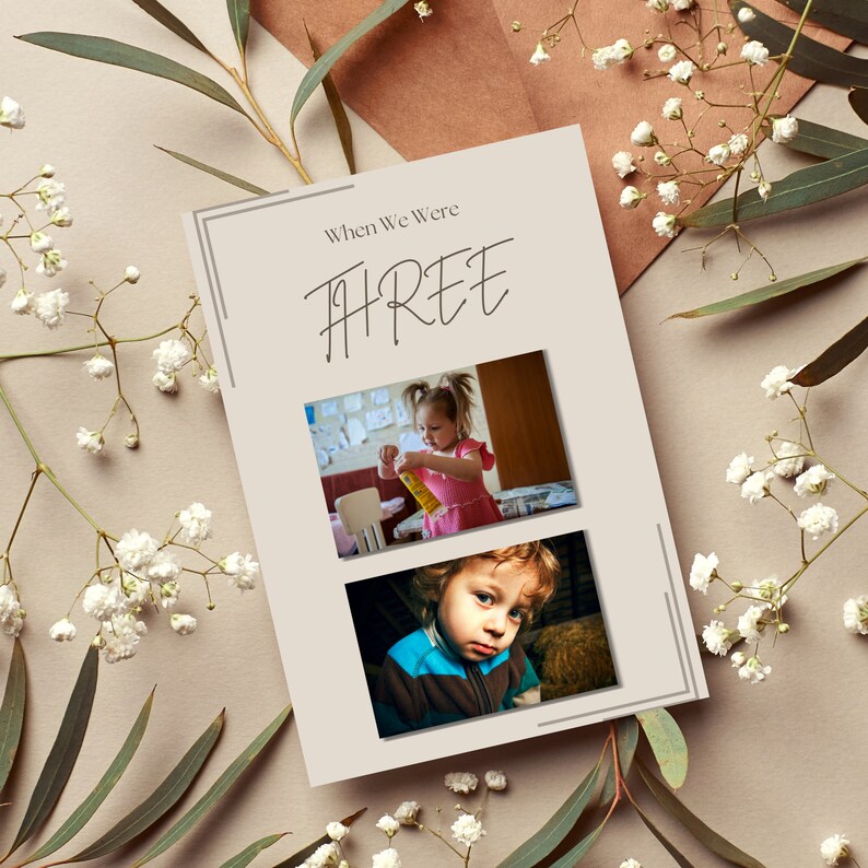 Canva Template Wedding Table Numbers Customizable With Photos Easy to ...