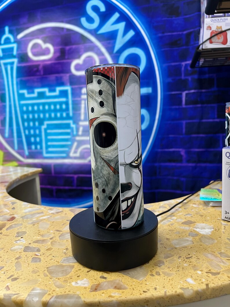 Slasher Movie Tumbler, Custom Horror Movie Cup, Nostalgia March, 50 ...