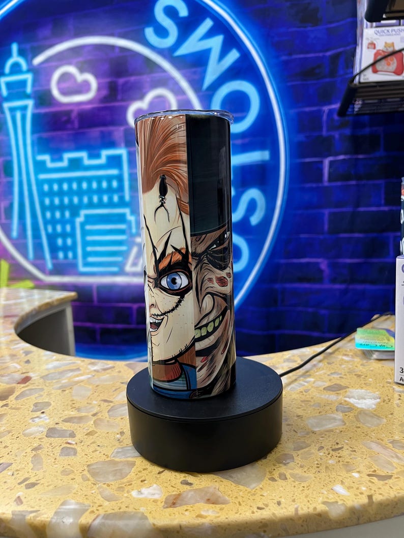 Slasher Movie Tumbler, Custom Horror Movie Cup, Nostalgia March, 50 ...