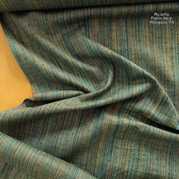 Woven Stripe Fabric - Etsy