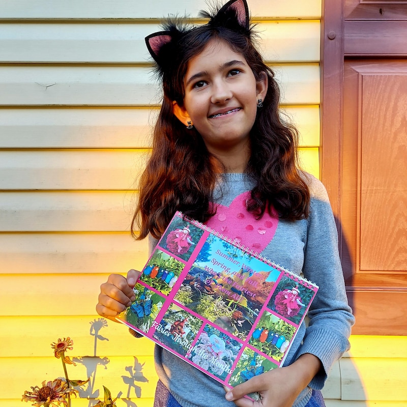 2025 Girl Calendar - Etsy