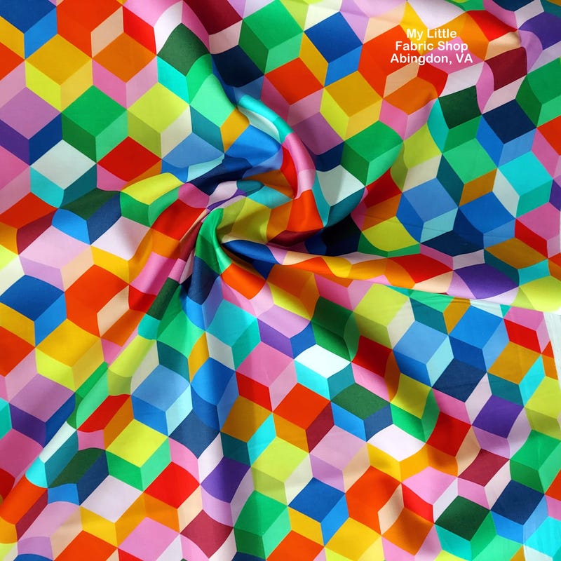 Bold Color Fabric - Etsy