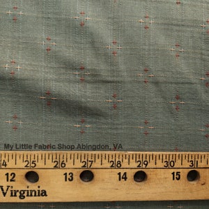 Hillside Green Nikko Indigo NI 4961 Diamond Textiles Yarn Dyed Cotton ...