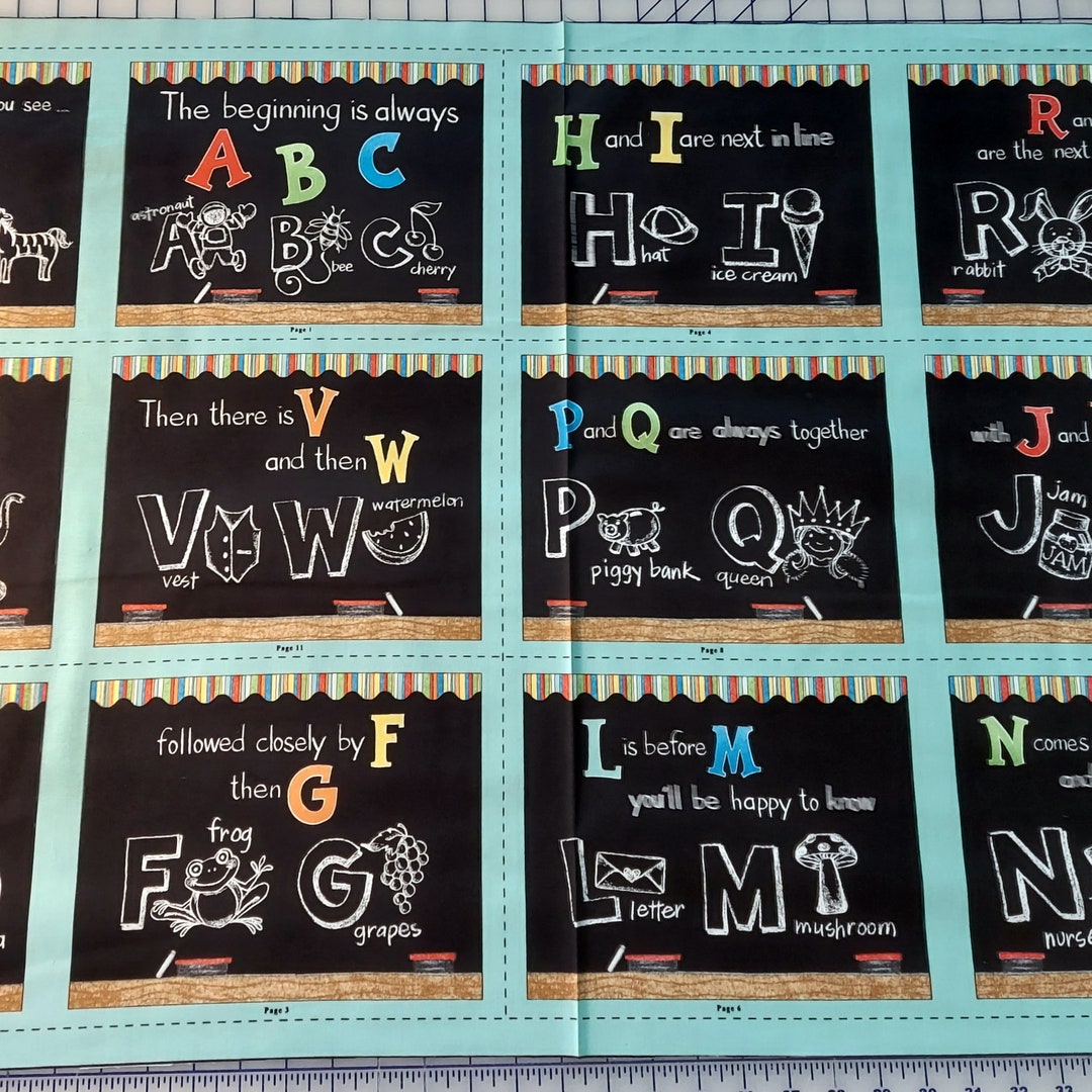 Chalkboard Pictures Back to School Print best in Class BOOK PANEL ...