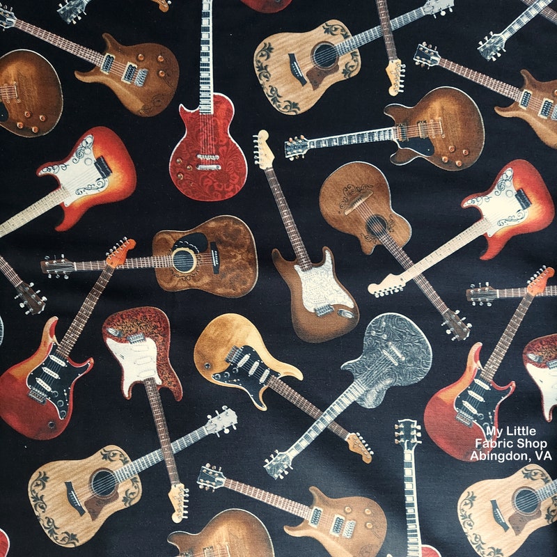 Guitar Quilt Pattern - Etsy
