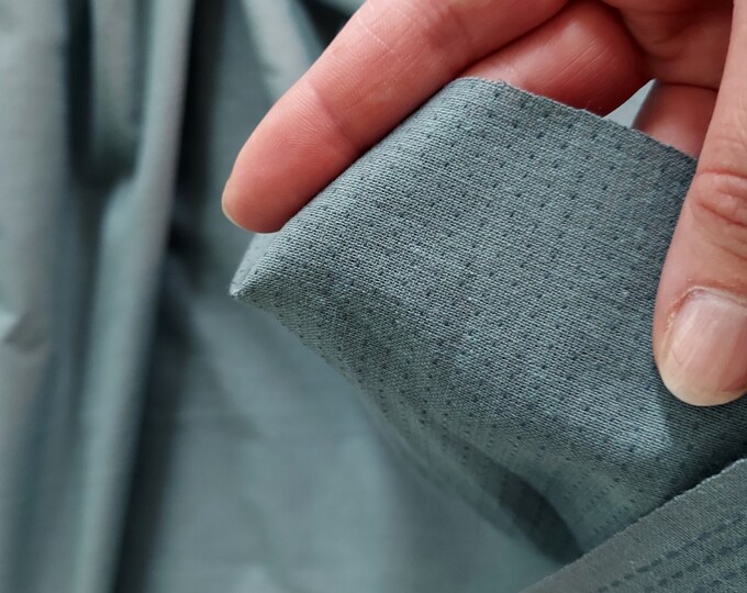 Diamond Textiles Yarn Dyed Cotton- Nikko Topstitch French Grey 4801 - Etsy