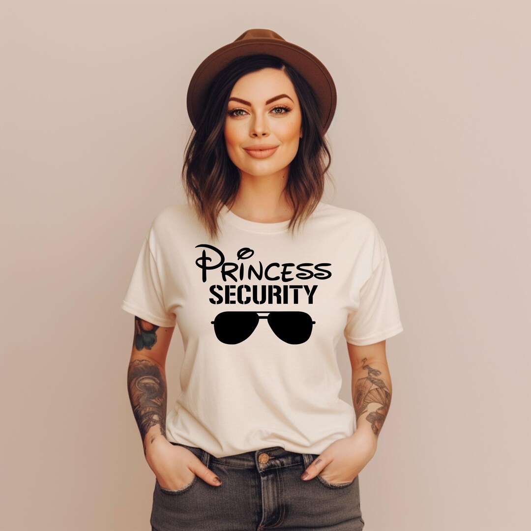 Disney Princess Security Shirts, Disney Security Dad Sweatshirts ...