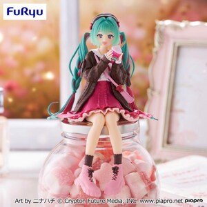 Hatsune Miku Noodle Stopper Figure Autumn Date Pink Ver. Furyu From ...
