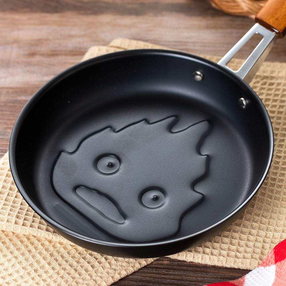 Howl's Moving Castle Official Calcifer Frying Pan Kitchen Series Studio ...