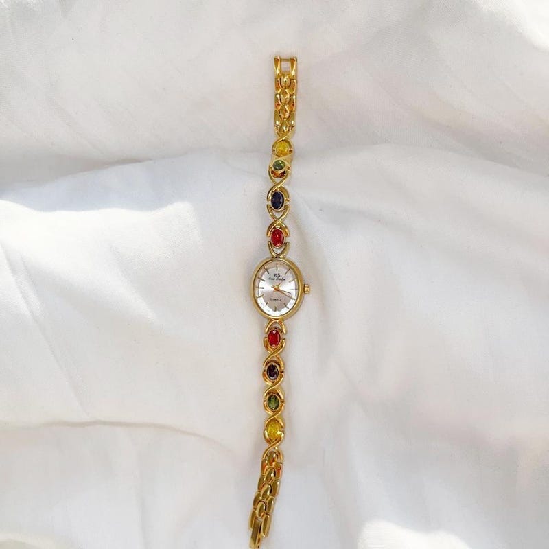 Gemstone Watch - Etsy