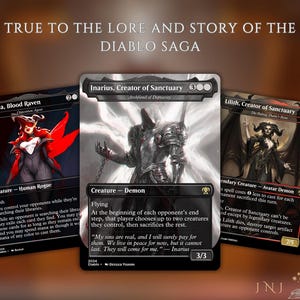 Diablo Themed Commander Deck Proxies, Demon Tribal/reanimation, 105 ...