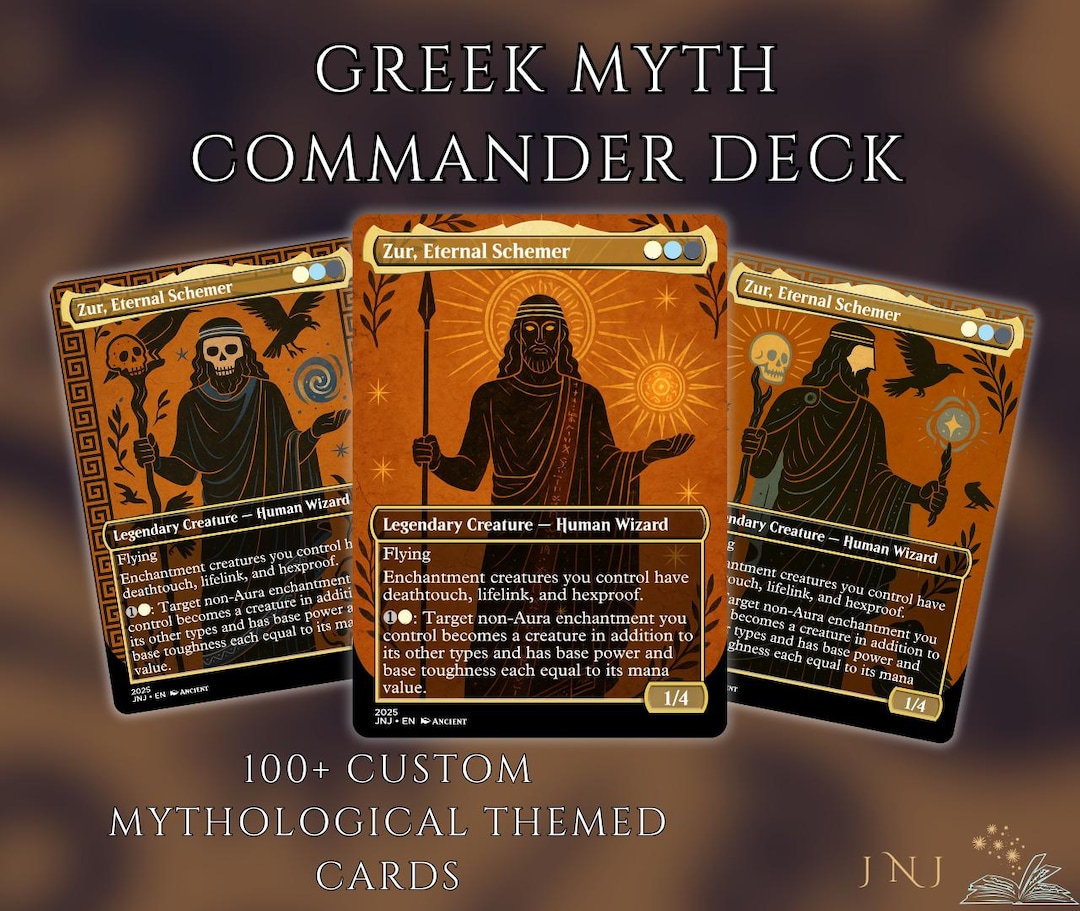 Ancient Greek Themed Commander Deck Proxies, Enchantments/combo, 100 ...